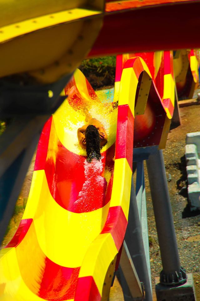 Kamikaze Slides – Thunderbolt and Lighting Water World Water Park Ayia ...